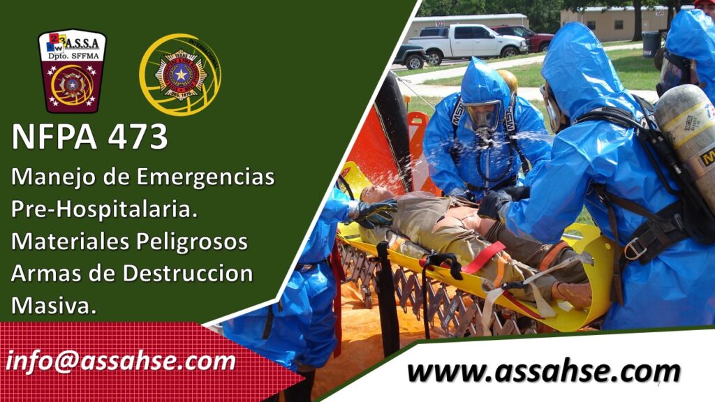 NFPA 473 Manejo de Emergencias Pre-Hospitalarias – Materiales ...